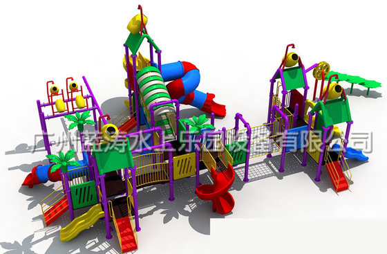 Water Play Equipment Children Water Slide For Water Amusement Park