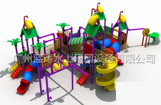 Water Play Equipment Children Water Slide For Water Amusement Park