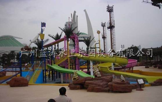 Giant Water Playground Equipment , Children Water Playground
