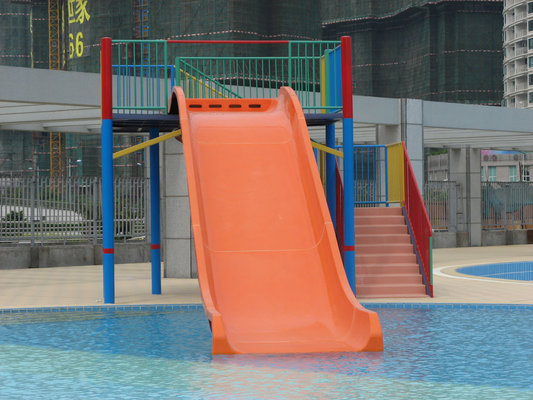 Outdoor Water Park Vertical Water Slide For Kids Swimming Pool