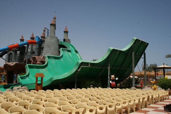 Adult Water Slides Custom Fiber Glass Big Wave Water Slide For Outdoor