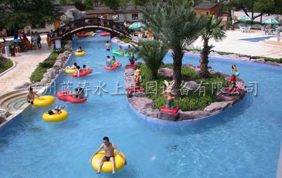 Spray Lazy River Pools Artificial Drifting River For Holiday Relax