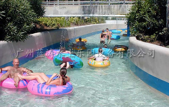 Family Leisure Lazy River Pools Extreme River 500m * 5m * 1.5m
