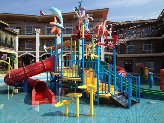 Outdoor Kids Water Playground For Water Park Equipments For Children