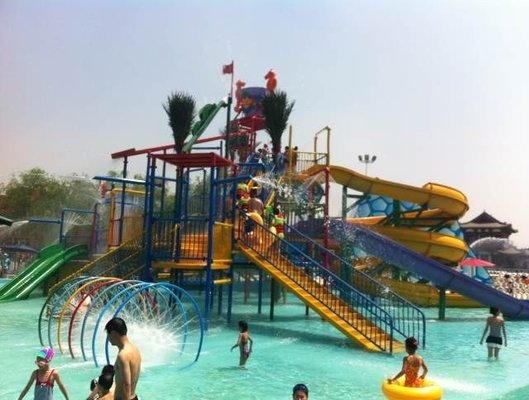Customized Water Park Equipments Water Slide , Water House , Water Toys