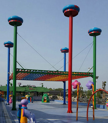 Water Park Equipments and Jellyfish Water World For Jumping and Enjoy
