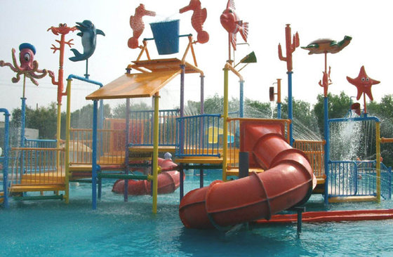Mini Kids Water House For Water Park Equipments For Children Play
