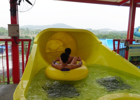 Big Combination Fiberglass Adult Water Slide High Speed For Water Park