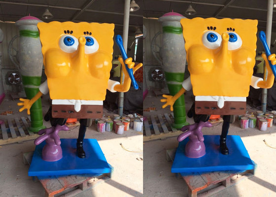 Fiberglass Cartoon Style Water Pool Toys , Water Playground Equipmentf For Kids