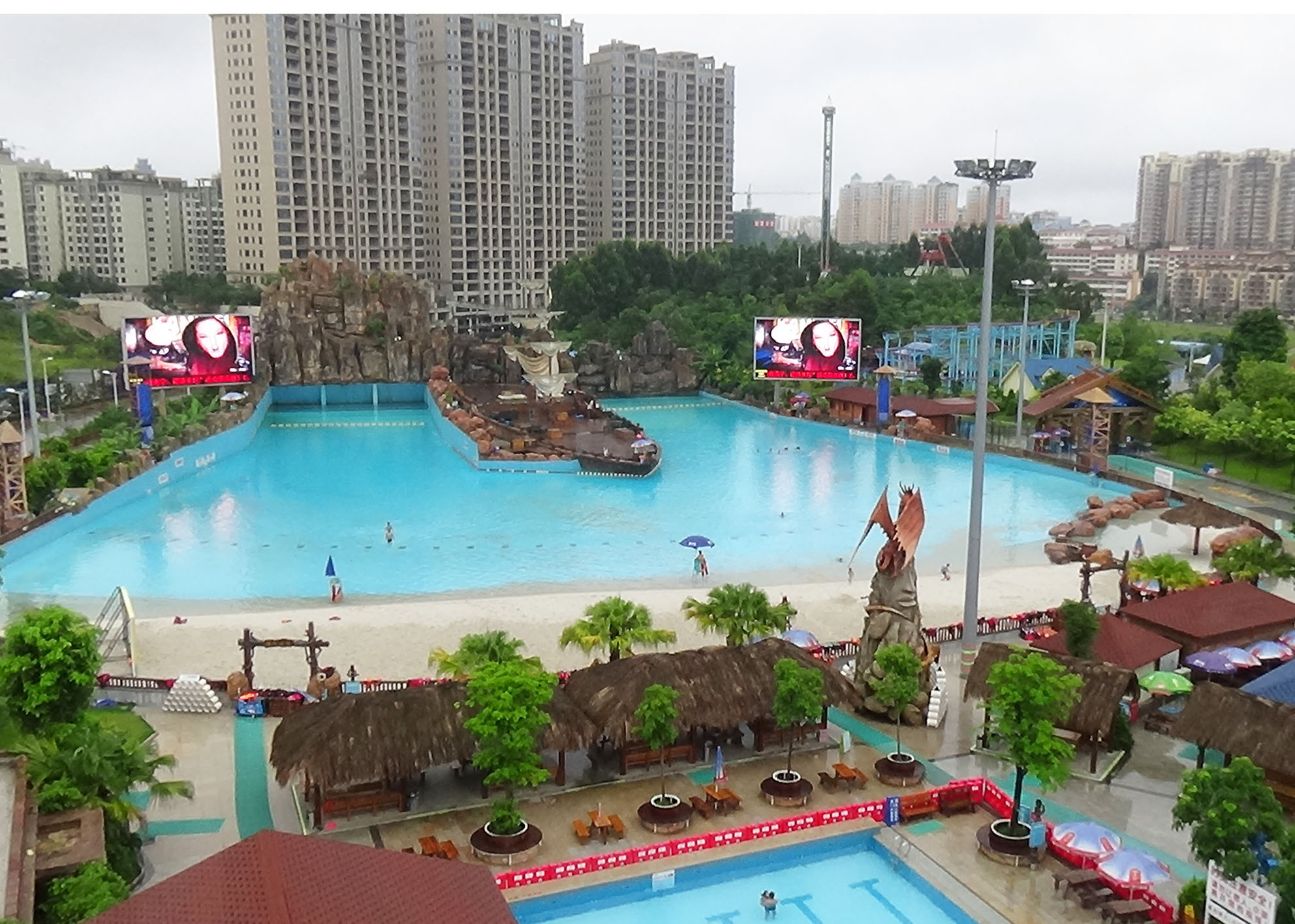 Water  Park Equipment Surf Wave Pool Air Blast For Kids and adults Entertainment