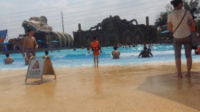 4000 Sqm Air Blast Surfing Wave Pool Big Artificial Equipment Water Park Wave Pool