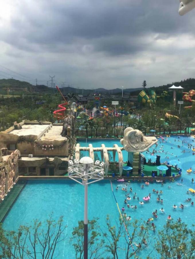4000 Sqm Air Blast Surfing Wave Pool Big Artificial Equipment Water Park Wave Pool