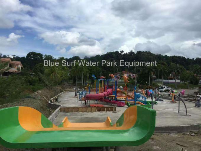 Malaysia 3000 m2 Aqua Park Design With  Water Playground