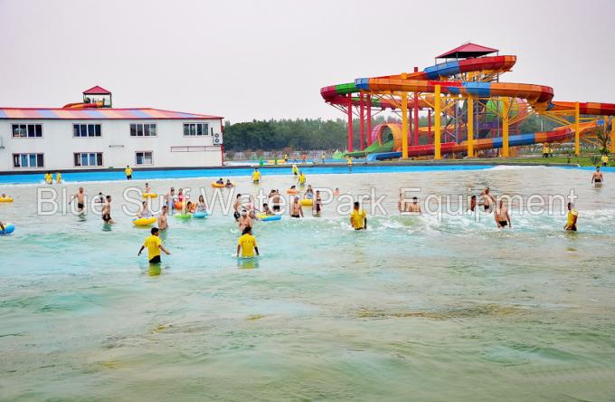 Shandong 100,000 M2 Water Park Fiberglass Water Slide  Water Park Equipment