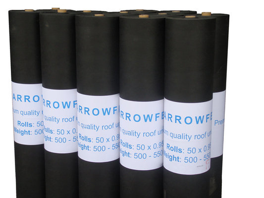 High Tensile Strength Modified Bitumen Underlayment Roll For Building Surface