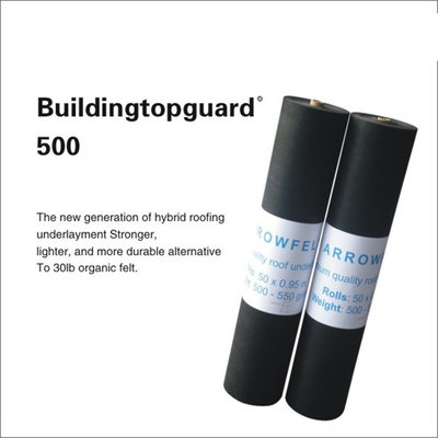 No Flow SBS Modified Bitumen Underlayment Tear Resistance High Tensile Strength