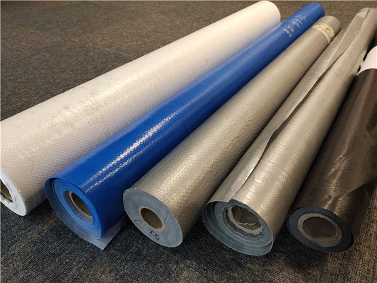 Tough 185gsm Waterproof Membrane For Roof No Pollution Customized Thickness
