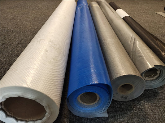 Tile Roof High Temp Underlayment , Double Deck Synthetic Felt Underlayment