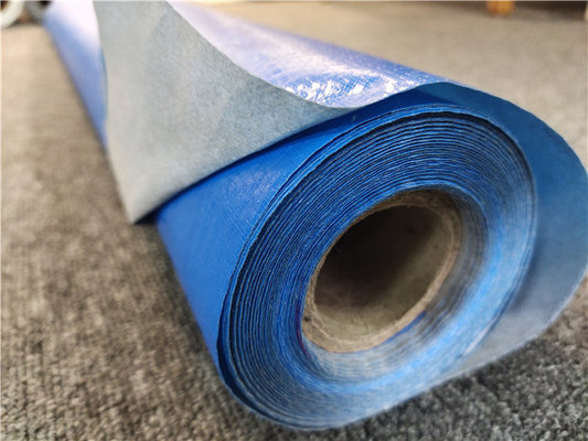 Colored Roof Underlay Membrane , Breathable Self Adhering Roofing Underlayment