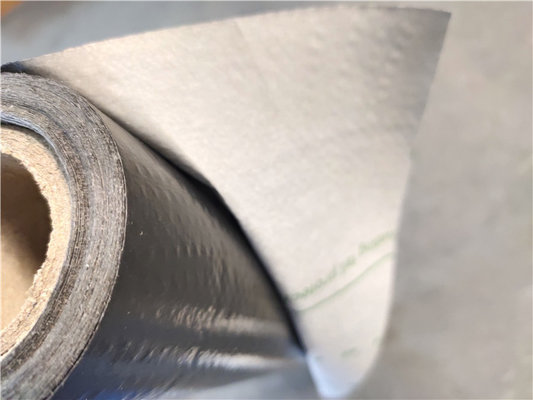 Breathable Felt Paper Under Shingles , Fastened Astm Felt Underlayment