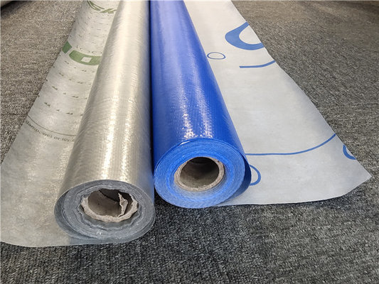 1.5m X 50m Waterproof Roof Underlayment Roll 4 Months UV Resistance Durable