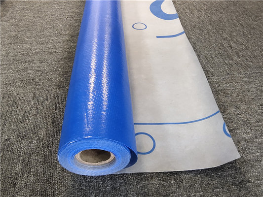 Anti Ultraviolet Black Felt Underlayment , Durable Synthetic Underlayment For Metal Roof