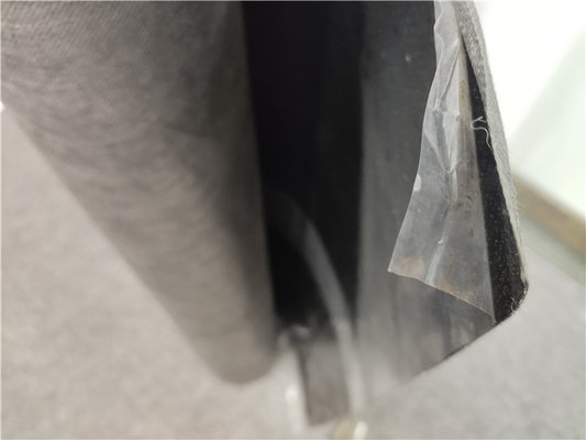Clean Self Sealing Roof Underlayment , Peelable Film Black Felt Underlayment