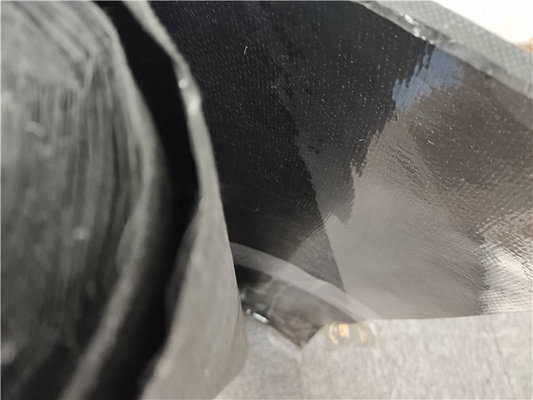 Black Bitumen Self Adhesive Sheet Membrane , Portable Self Adhering Underlayment