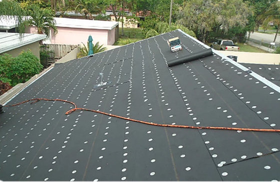 High Elasticity Asphalt Felt Underlayment Aging Resistant Easy To Install