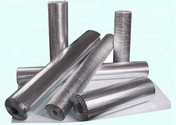Aluminum Foil Coated Radiant Heat Barrier Fire Resistant Easy Installation