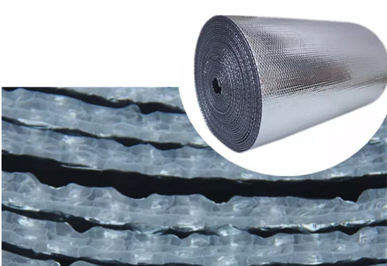 Protective Layer Attic Heat Shield , Silver Radiant Barrier House Wrap