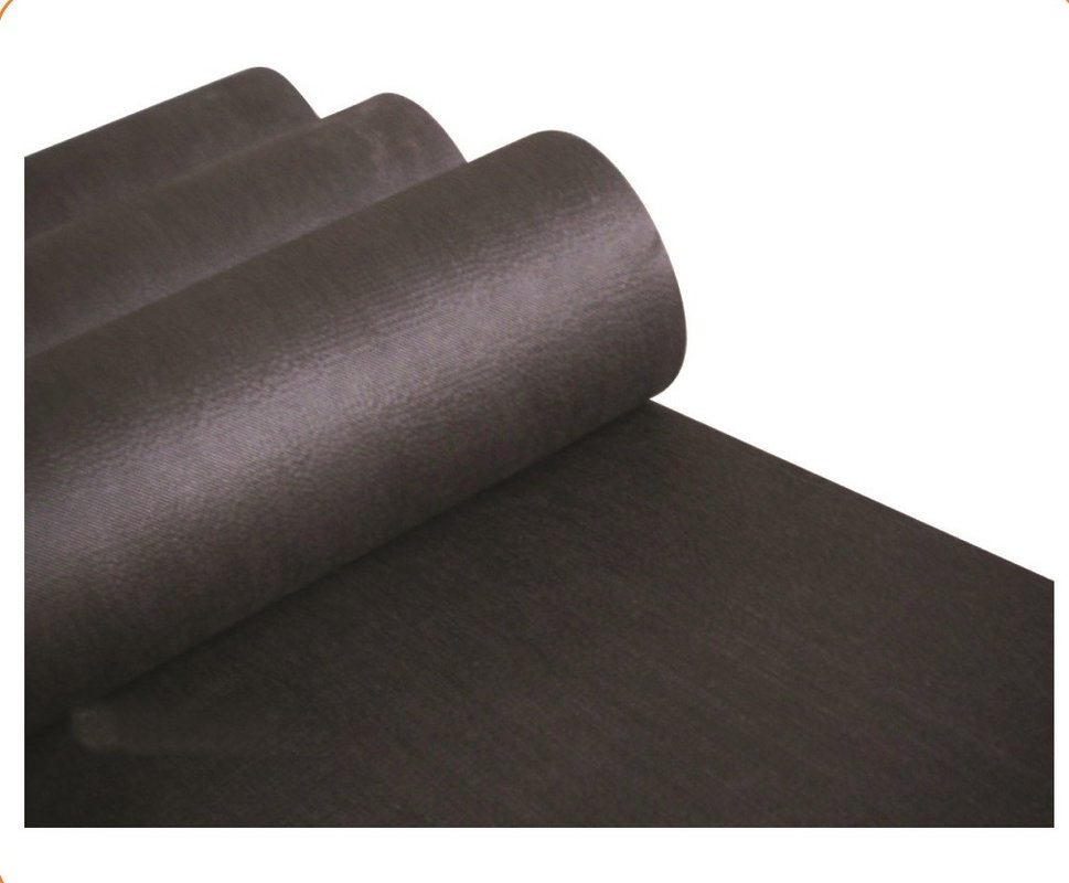 500gsm Asphalt Shingle Roof Underlayment Modified Bitumen Hybrid Black Color