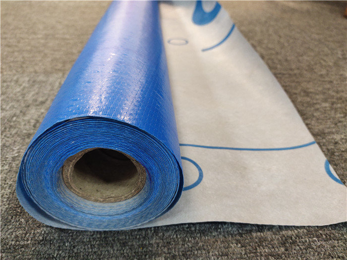 Flexible Texture Waterproof Roof Underlayment Durable For Warehouses / Workshops