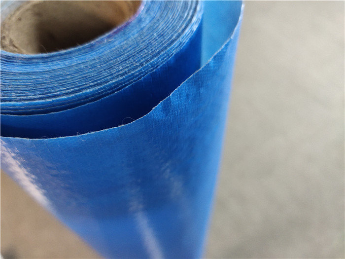 Lightweight Blue Asphalt Shingle Roof Underlayment Roll 3.1ft Width Anti Water