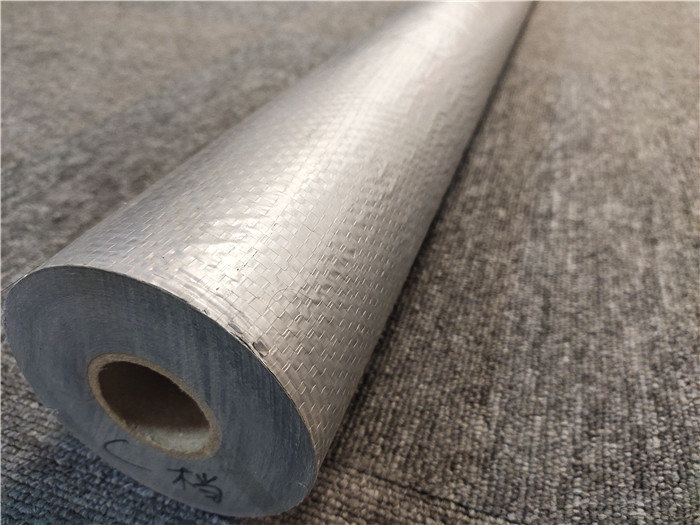 Flexible Synthetic Roofing Felt Paper , Outdoor Silver Synthetic Underlayment