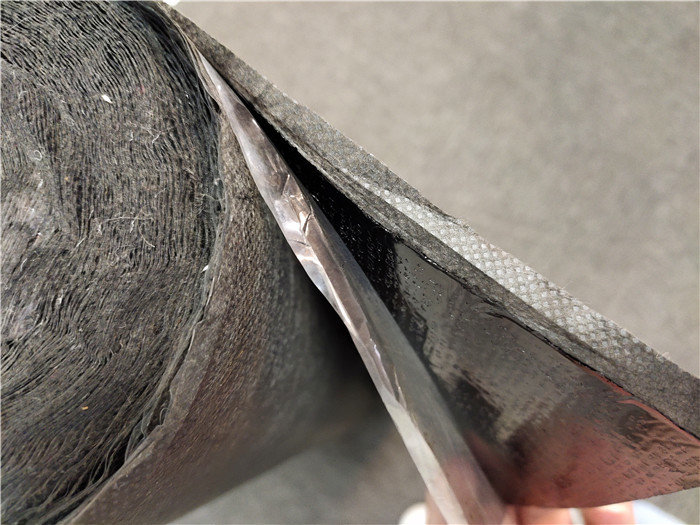 Polyester Reinforced Self Stick Roof Underlayment PET Surface For Steep Slope Roof