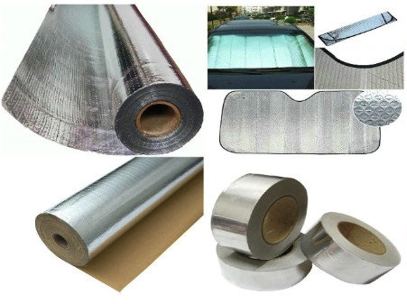 Anti Corrosion Silver Shield Radiant Barrier , Heat Isolation Thermal Radiant Barrier