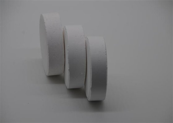 백색 Trichloroisocyanuric 산 TCCA 90 정제 수영풀 화학물질