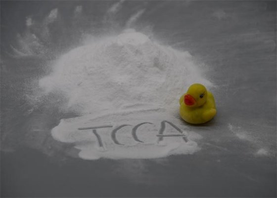 물 처리를 위한 염소 TCCA 분말 90% 착색되는 순수한 백색 분