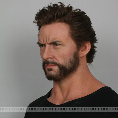 Wolverine realista simuló las figuras de cera de la celebridad papel en X - hombre