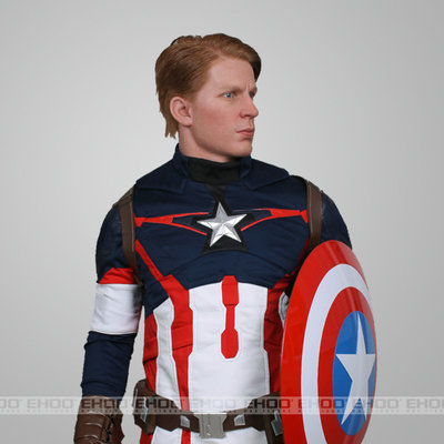 Actor Steve Rogers Celebrities Wax Figures Lifelike Celebrity Role In Captain Amercia