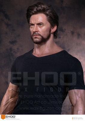 wolverine  Life Size Wax Figure Celebrities Silicone Material