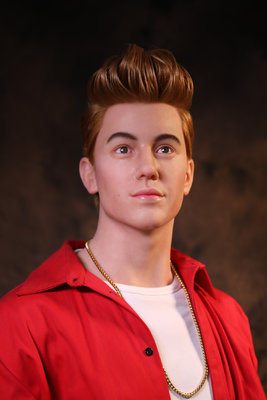 Lifesize Justin Bieber Celebrity Wax Figures Vivid Silicon Wax Resin Sculptures