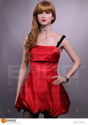 Lifesize Celebrity Wax Figures , America Popular Young Lady Singer Wax Figure