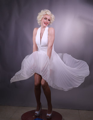Famous Classic Actress Marilyn Monroe Life-size Wax Figure For Sale
