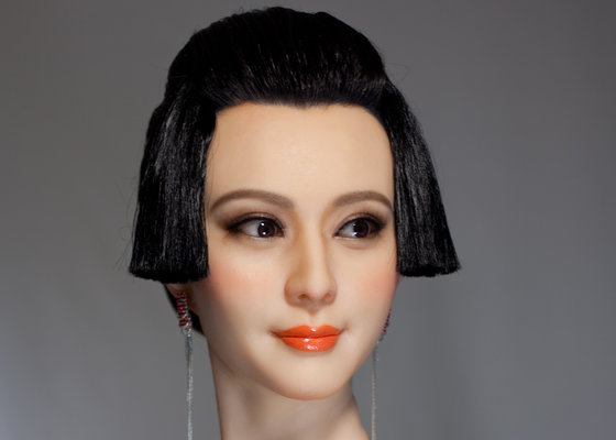 High Realistic Celeb Wax Figure Of Fan Bingbing / life size wax figures