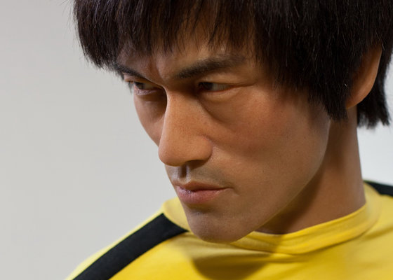 Life Size Silicone Museum Wax Figures ,  Bruce Lee Wax Figure