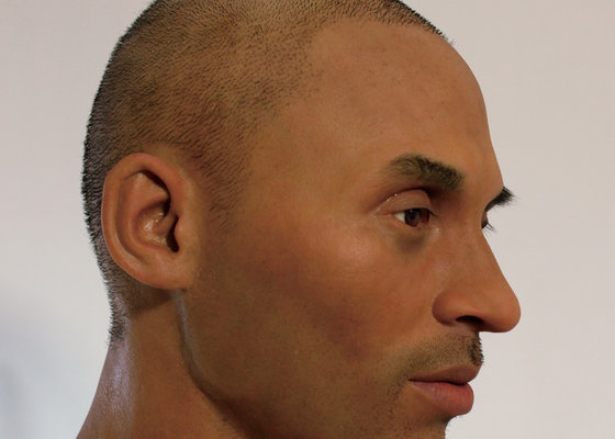 Figura de cera de Kobe Bryant/esculturas realistas de la cera para la exhibición del museo, Memorial Hall