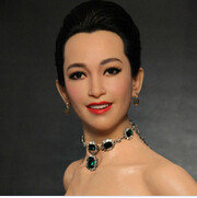 Movie Life Size  Fiberglass or Rubber Realistic Wax Figures Of Human Nude Female