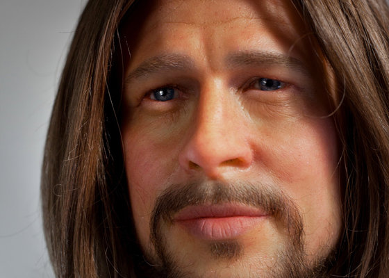 Customization Life Size Brad Pitt Celebrity Action Figure For Wax Museum
